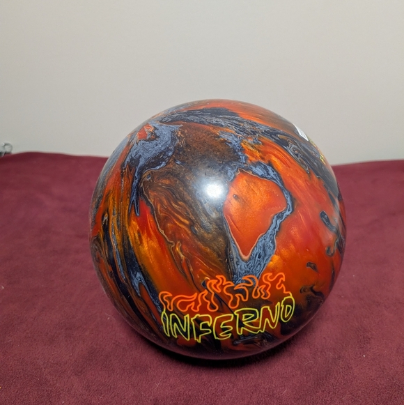Brunswick | Other | 5 Lb Original Vintage Brunswick Inferno Bowling ...